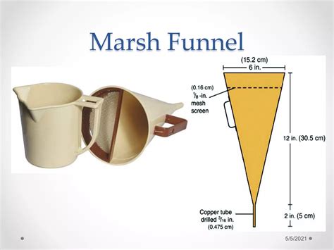 Lab 3 Measurement Of The Viscosity Of Drilling Mud Using Marsh Funnel Pptx