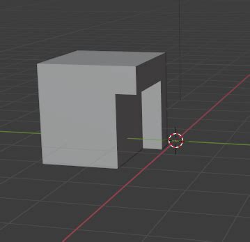 Modeling Intersect Faces Between Objects Without Join Or Boolean Modifier Blender Stack
