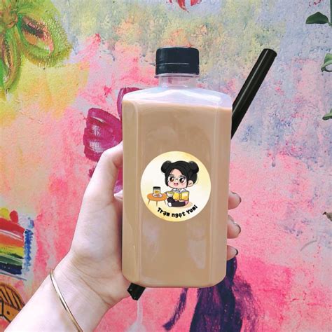 Mua Chai Nhựa Trà Sữa Yumi Kèm Ống Hút Chai Nhựa Các Loại Có Nắp Tiện