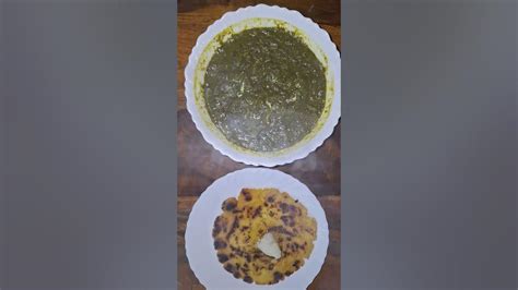 Sarson Ka Saag Or Makki Ki Rotitrending Viral Food Love Shorts