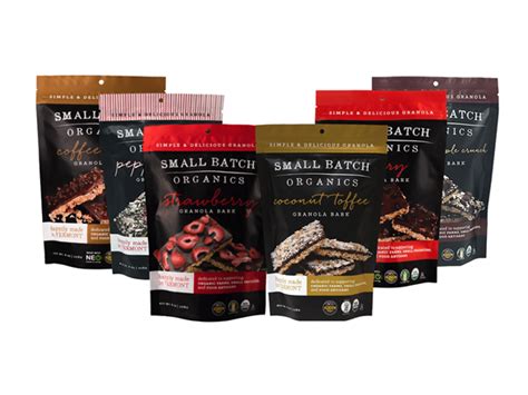 6 Pack Small Batch Organics Granola Bark Sampler