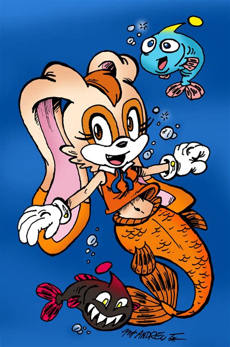 Cream The Mermaid Rabbit By Andreu T On Deviantart
