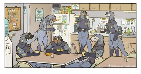 Emergency Lizard Squad Art By Darbaras Rfurryvelvetsfw