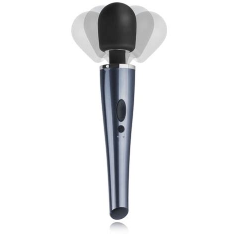Black Lightning Wand Vibrator Easytoys