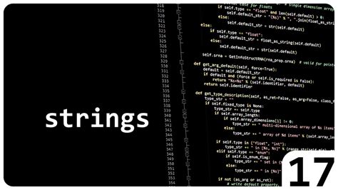 python para upbge strings youtube