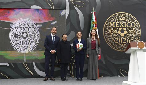 Presidenta Presenta La Copa Mundial Fifa 2026 “es Momento Para