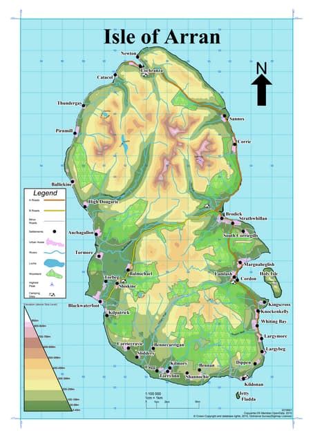 Arran Map Pdf
