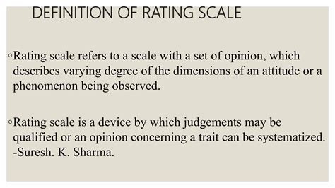 Checklist And Rating Scale Pptx