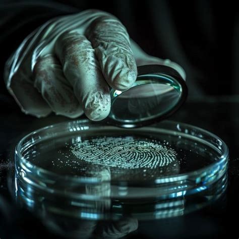 Free Fingerprint Analysis Close Up Photo Forensic Fingerprint