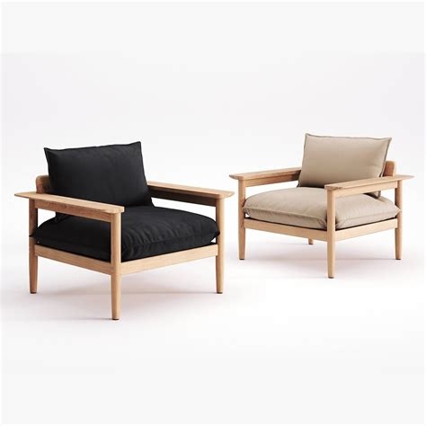 Dwr Terassi Lounge Chair 3d Model Download Armchair On