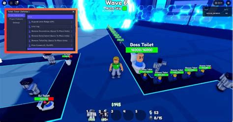 Toilet Tower Defense Script Roblox Database