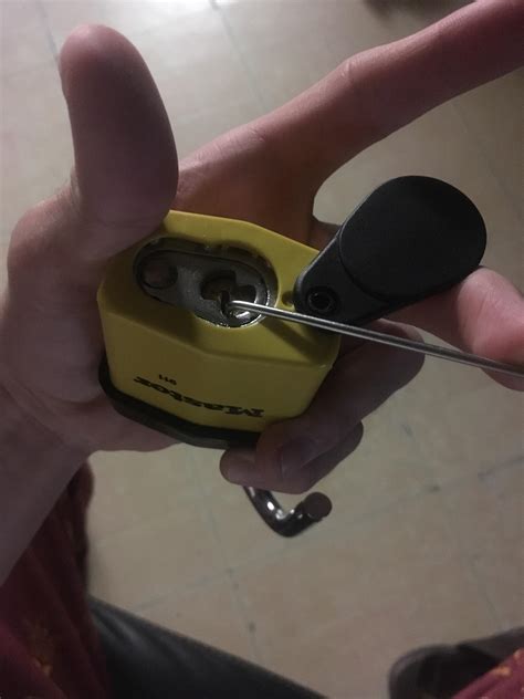 Picked My First Master Lock Took A Few Hours To Figure Out But Was Very Satisfied Opening It
