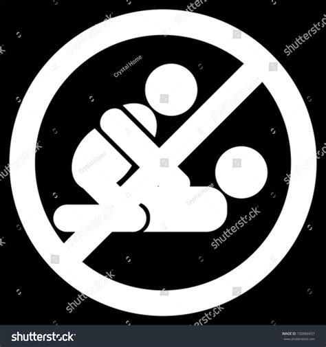 No Sex Sign White People Nowadays Stock Vector Royalty Free Shutterstock