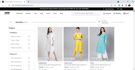 GitHub Nitesh NykaaFashion Clone It Is An E Commerce Website That Sells Beauty Wellness