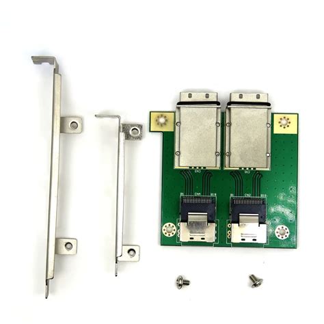 Mini Sas 26P 2 Port PCI Card Sff 8088 To Sff 8087 Minisas External PCI Raid Adapter Card Mini