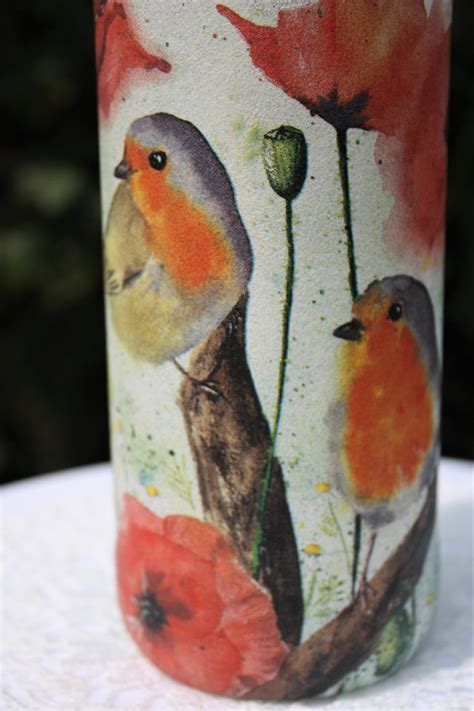 Led Robins Bottle Light Bottle Lamp Wine Bottle Bottle Lamp Wine Bottle Light Decoupage