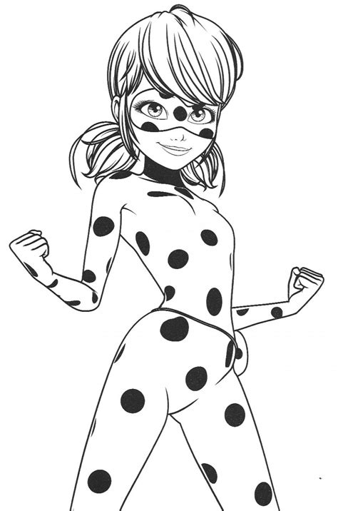 Miraculous Ladybug Coloring Page New Picture Ladybug Coloring Page