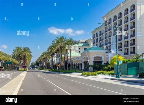 Anaheim Ca Usa November 1 2022 View Of Kattella Boulevard In The