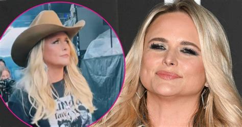Miranda Lambert Shrugs Off Wardrobe Malfunction