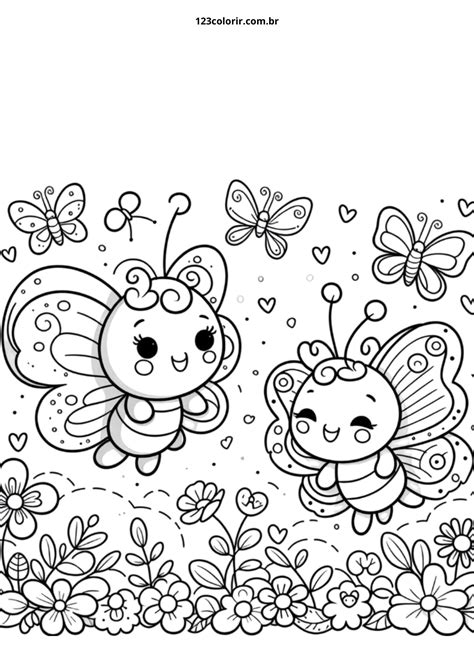 61 Desenhos Da Borboleta Para Imprimir E Colorir