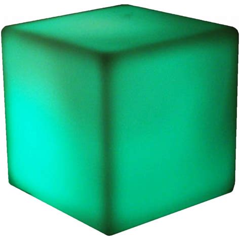 Glow Cube Design With Revolution