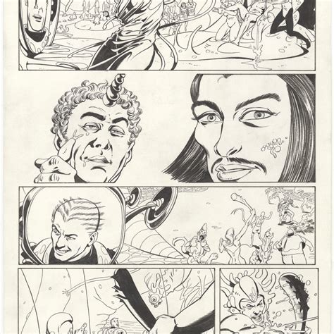 Warriors Of Plasm 4 Pg 6 Original Comic Art By David Lapham Neat Stuff Vault