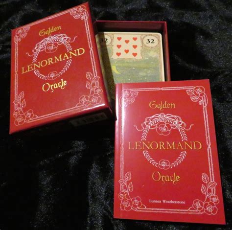 Golden Lenormand Oracle Review The Queens Sword