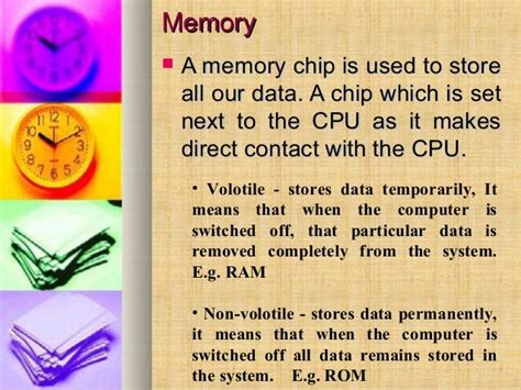 memory and the fetch decode execute cycle