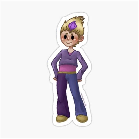 Odd Della Robbia Code Lyoko Sticker By Knivestheangel Redbubble