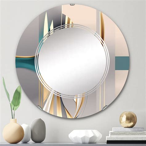 East Urban Home Hassaleh Modern Wall Mirror Round Wayfair Canada