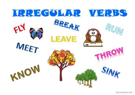 58 Irregular Verbs English Esl Powerpoints