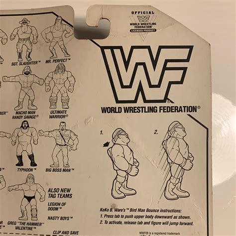 Koko B Ware Series 3 Wwf Hasbro Retrofigure