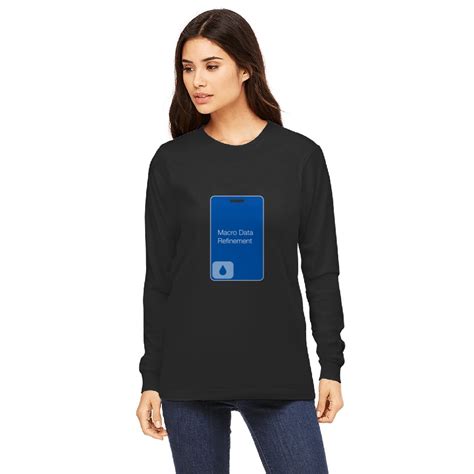Severance Macro Data Refinement Keycard With Text Long Sleeves Sold By