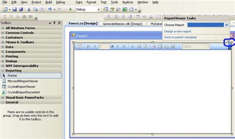Setting The Data Source Of Reporting Services At Runtime Codeproject