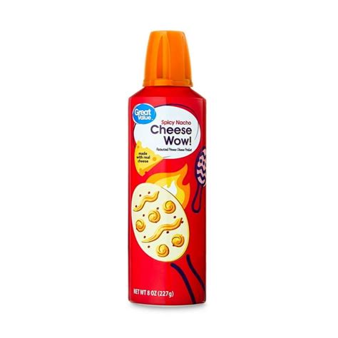 Spray Cheese Snacks And Food Toppings