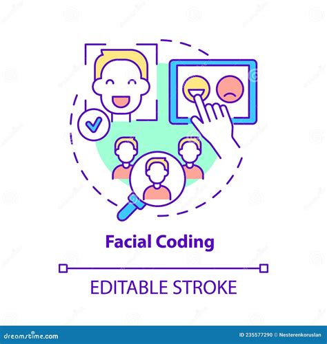 Facial Coding Flat Landing Page Website Template Eye Tracking