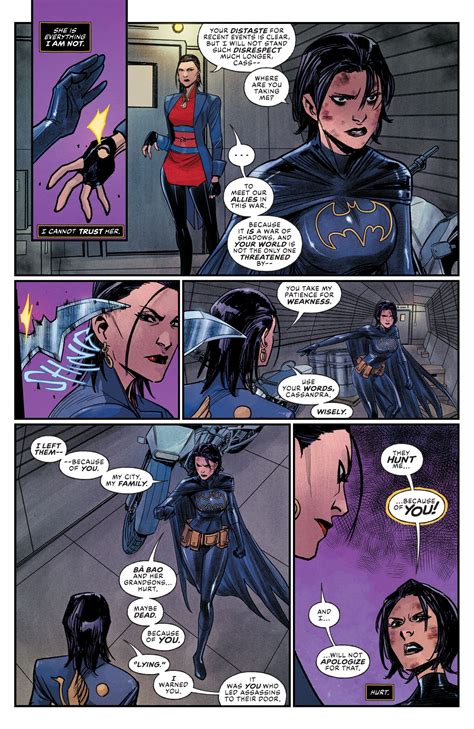 Batgirl 3 Can Cassandra Trust Lady Shiva