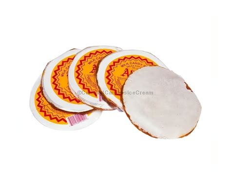 Aldama Obleas Cajeta Large 5 Count Bulk Mexican Candy Carnival Candies And Ice Cream Inc