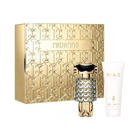 Perfume Paco Rabanne Fame Eau De Parfum 80 Ml Loción Corporal 100 Ml