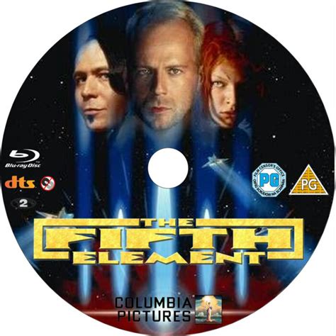 Fifth Element 1997 Custom Blu Ray Labels Dvdcovercom