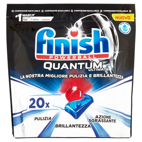 Finish Tabs Lavastoviglie 20 Pz Quantum Classico Leroy Merlin