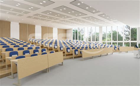 明治联排桌椅 联排桌椅 阶梯教室家具 Seewin诗敏学校家具