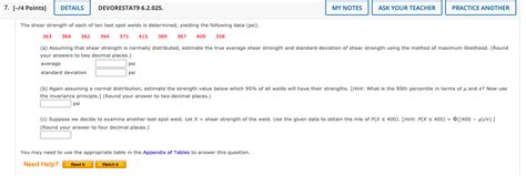 Solved 5 [ 14 Points] Details Devorestat9 6 2 020 My Notes