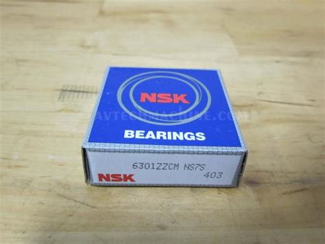 6301ZZ NSK Deep Groove Ball Bearing 12x37x12mm