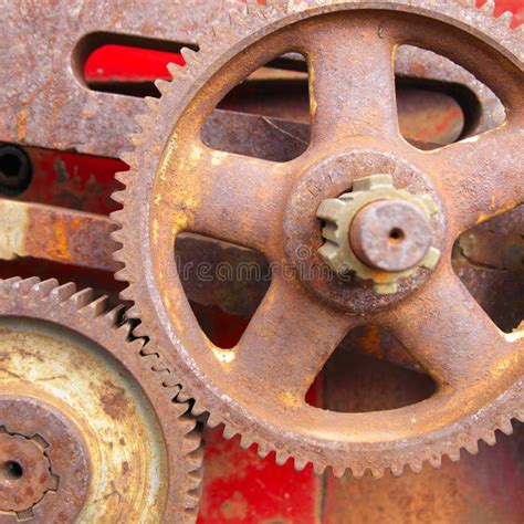 Old Rusty Cogs Stock Image Image Of Engine Iron Factory