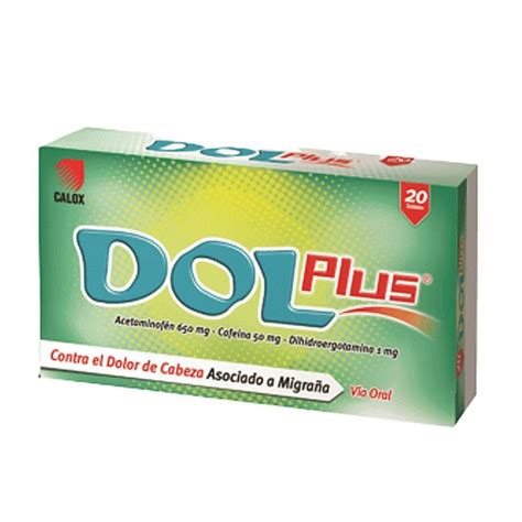 Dol Plus 20 Tabletas Recubiertas Tienda Trio Maracaibo