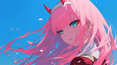 Zero Two Desktop Wallpaper Hd