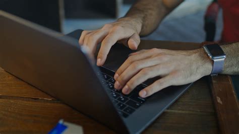 Hands Typing Laptop Close Up Of Businessman Stock Footage Sbv 321261535 Storyblocks