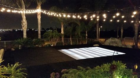 Party Rentals Los Angeles Pool Cover Rentals — Opus Event Rentals