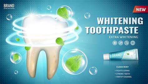 Premium Vector Ad Template For Toothpaste